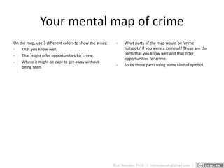 T2 crime 1 the criminal's mental map | PPTX