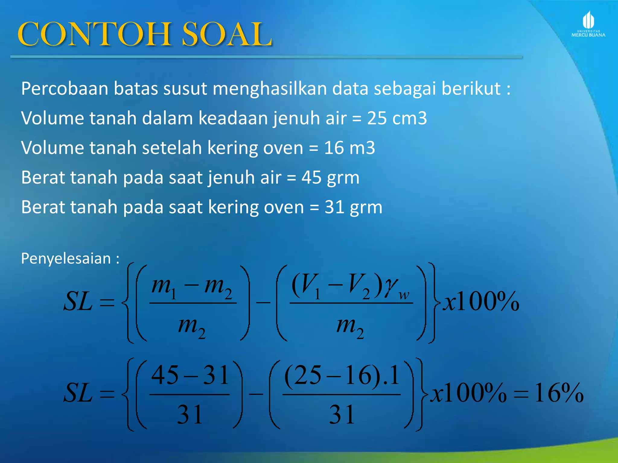 Batas-Batas Atterberg | PPTX