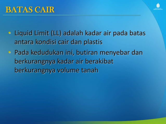 Batas-Batas Atterberg | PPTX