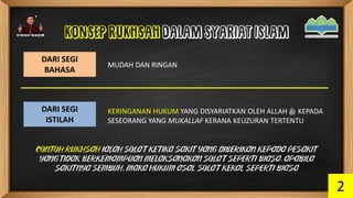 Pelajaran 17 - RUKHSAH ANUGERAH DARIPADA ALLAH (Tingkatan 2 KSSM) | PDF