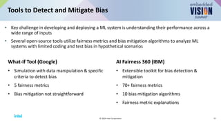 “Identifying and Mitigating Bias in AI,” a Presentation from Intel | PDF