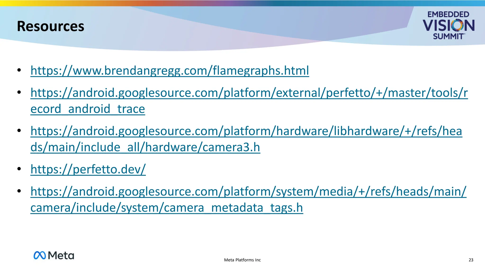 “A Lightweight Camera Stack for Edge AI,” a Presentation from Meta | PDF
