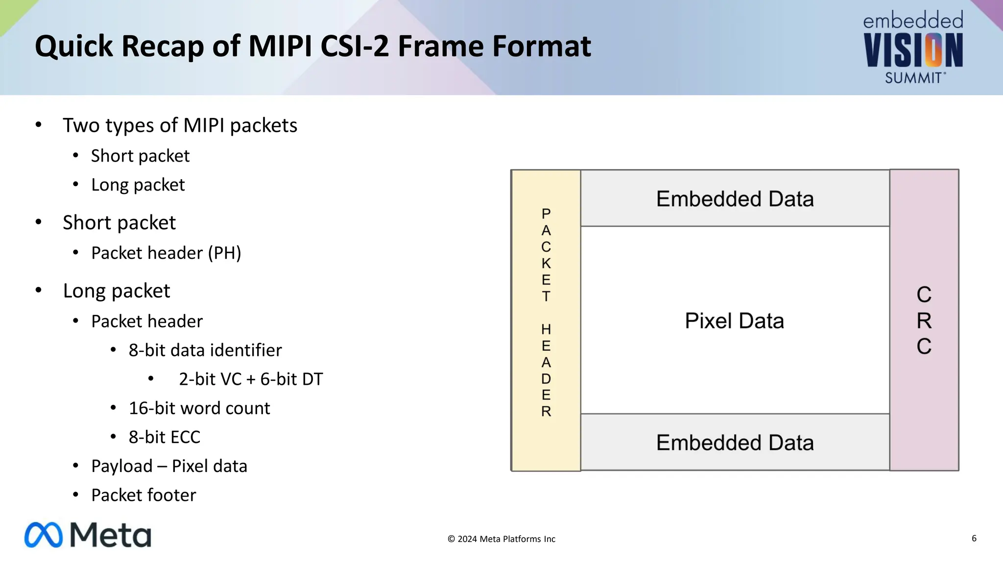 “Using MIPI CSI to Interface with Multiple Cameras,” a Presentation from Meta | PDF | Operating ...