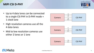 “Using MIPI CSI to Interface with Multiple Cameras,” a Presentation from Meta | PDF | Operating ...