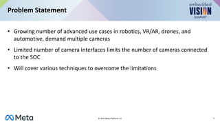 “Using MIPI CSI to Interface with Multiple Cameras,” a Presentation ...