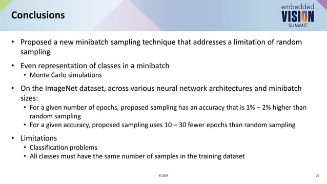 “Improved Data Sampling Techniques for Training Neural Networks,” a Presentation from Karthik ...