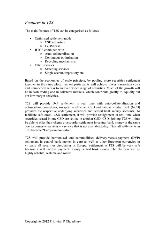 T2S: An Introduction | PDF