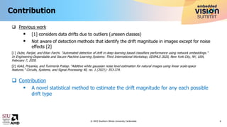 “Detecting Data Drift in Image Classification Neural Networks,” a Presentation from Southern ...