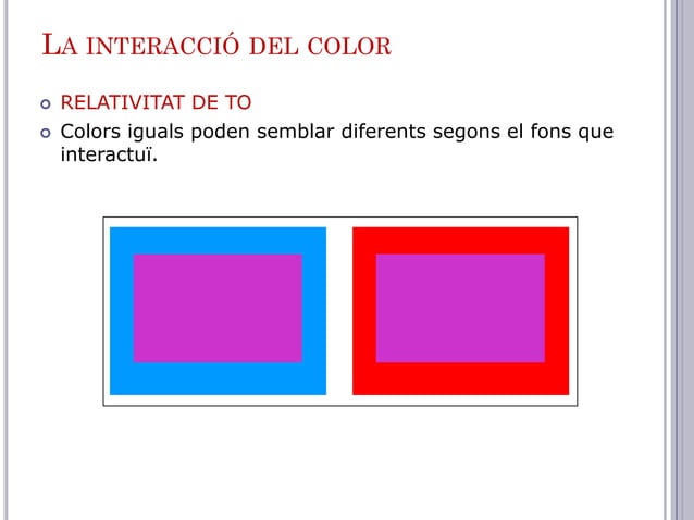 Tema 2 · Teoria del color · 2a part | PPTX