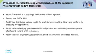 “Federated ML Architecture for Computer Vision in the IoT Edge,” a ...