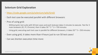 Turbocharge Your Automation Framework to Shorten Regression Execution Time | PDF | Web ...