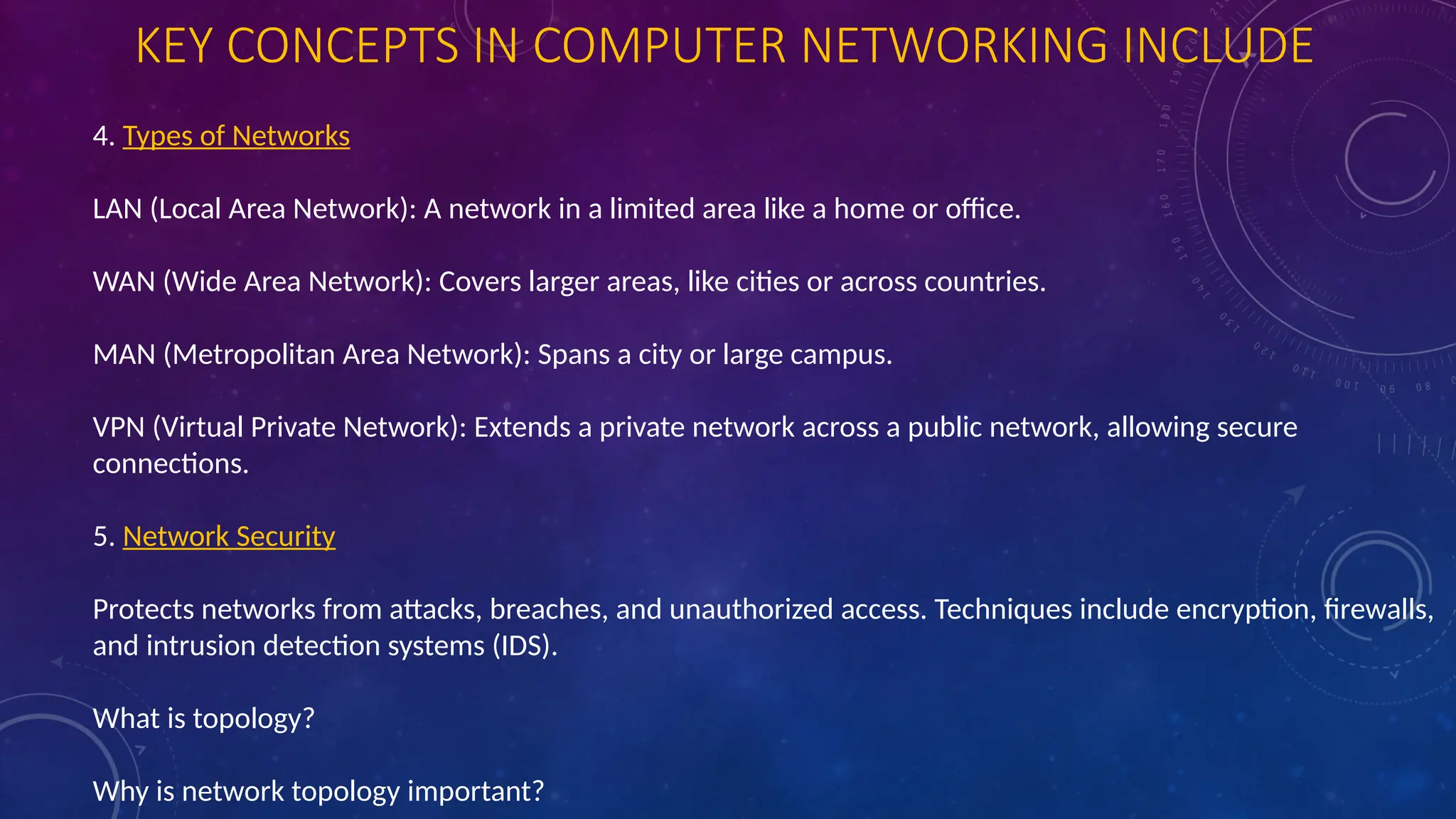 "Fundamentals of Computer Networks & Concepts" | PPTX