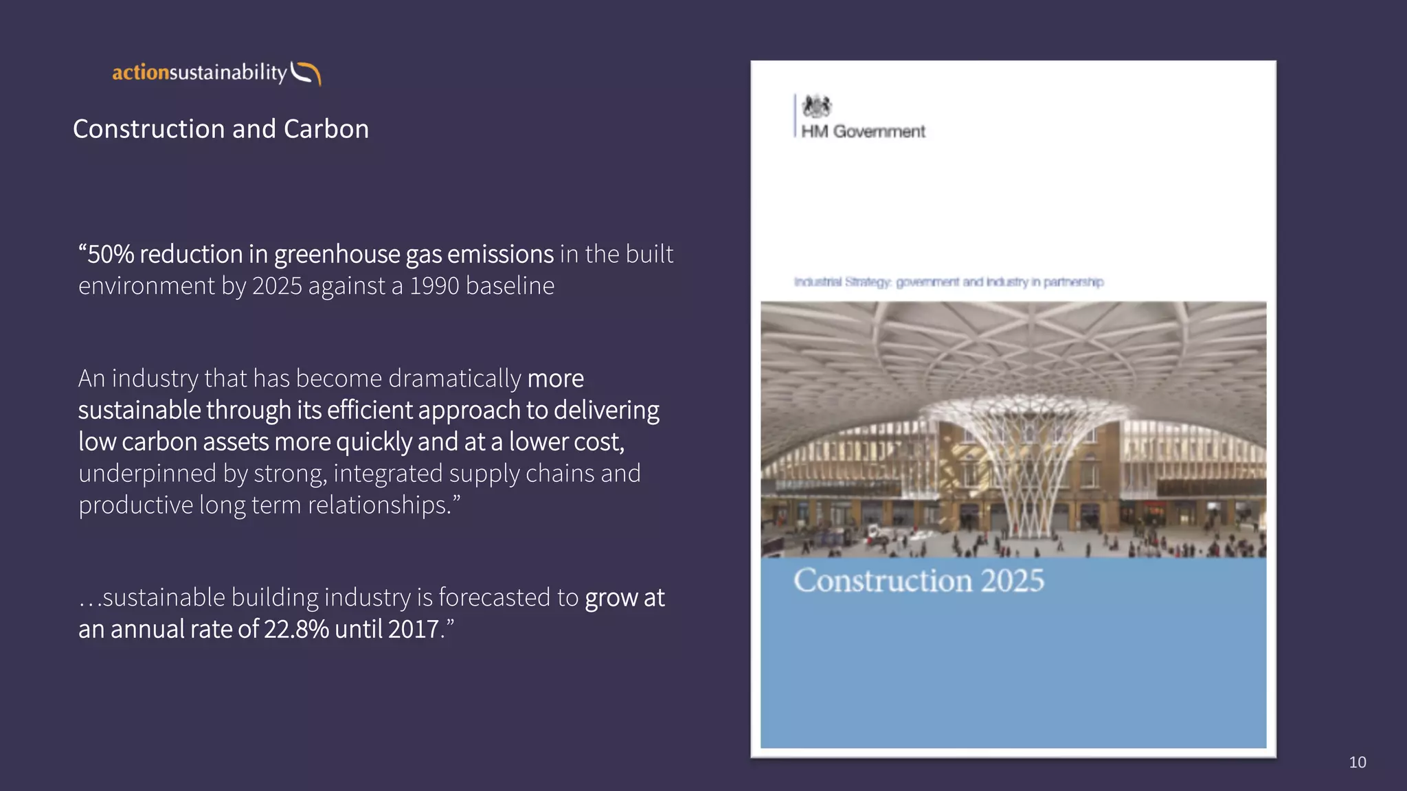 British Standards for Carbon Management- including PAS 2080 – The world ...