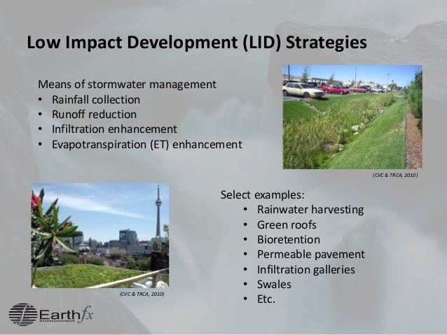 Low Impact Development Examples