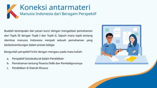 T3 - Filosofi pendidikan Indonesia - Identitas Manusia Indonesia | PPTX