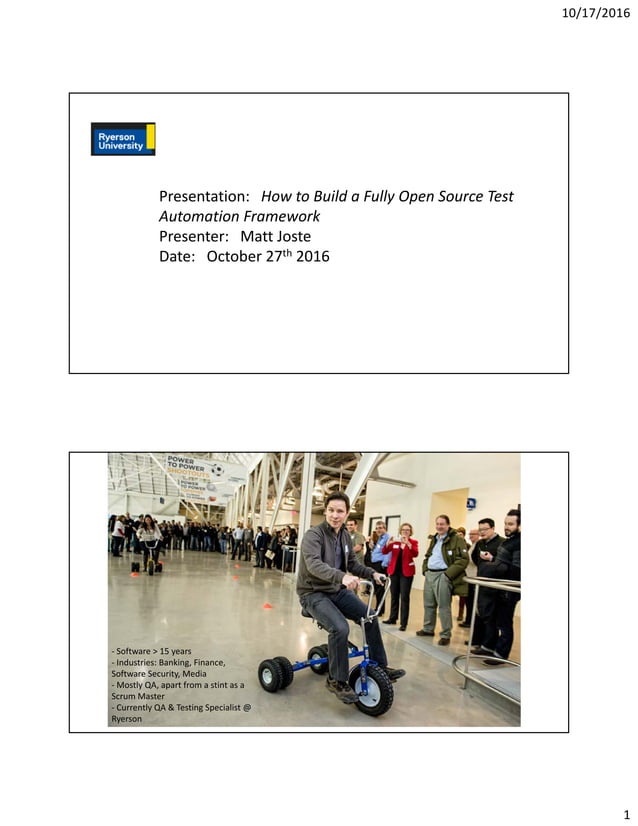 How To Build A Fully Open Source Test Automation Framework Pdf
