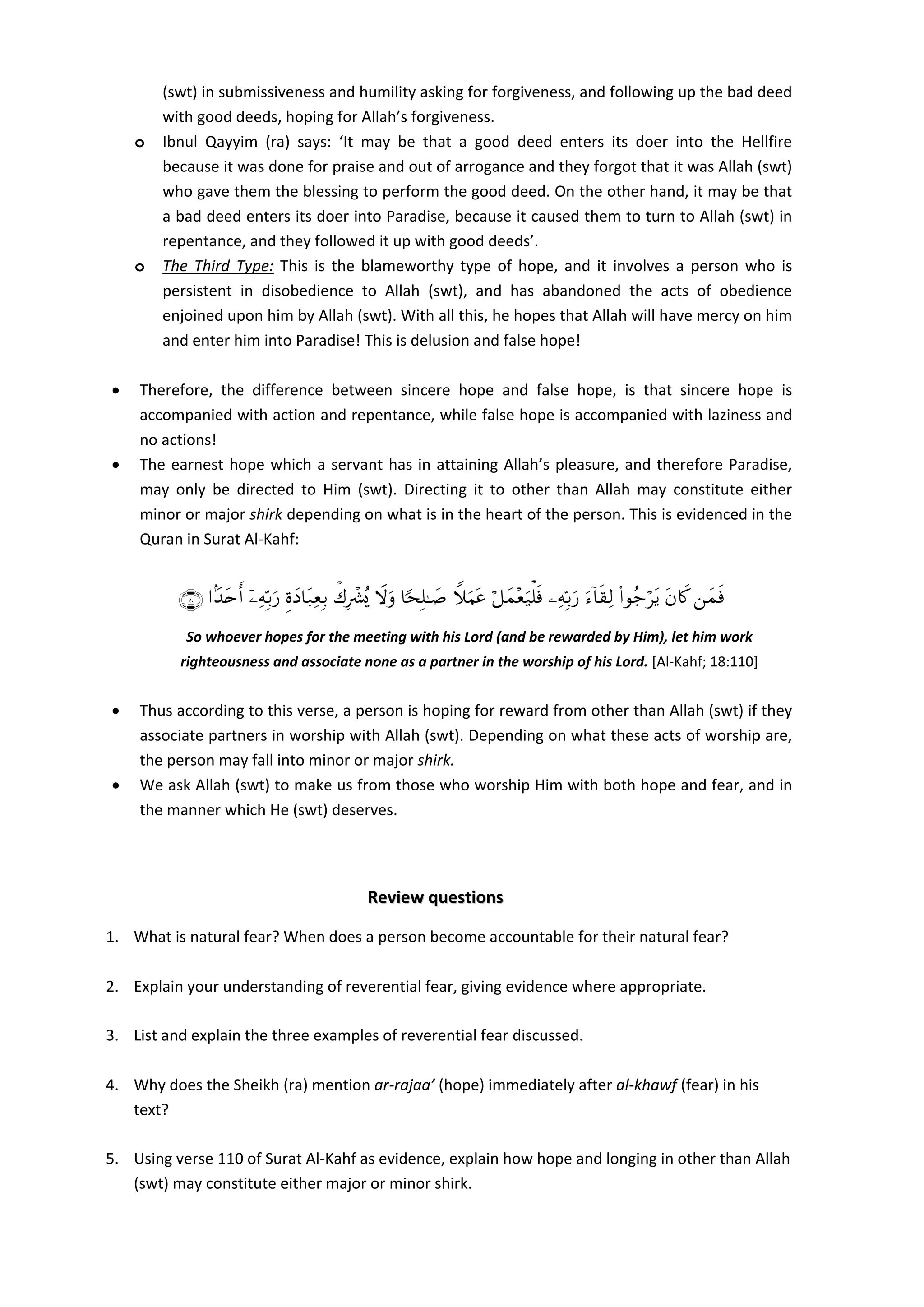 T3 lesson 06 aqeedah_20090919_3_ | PDF
