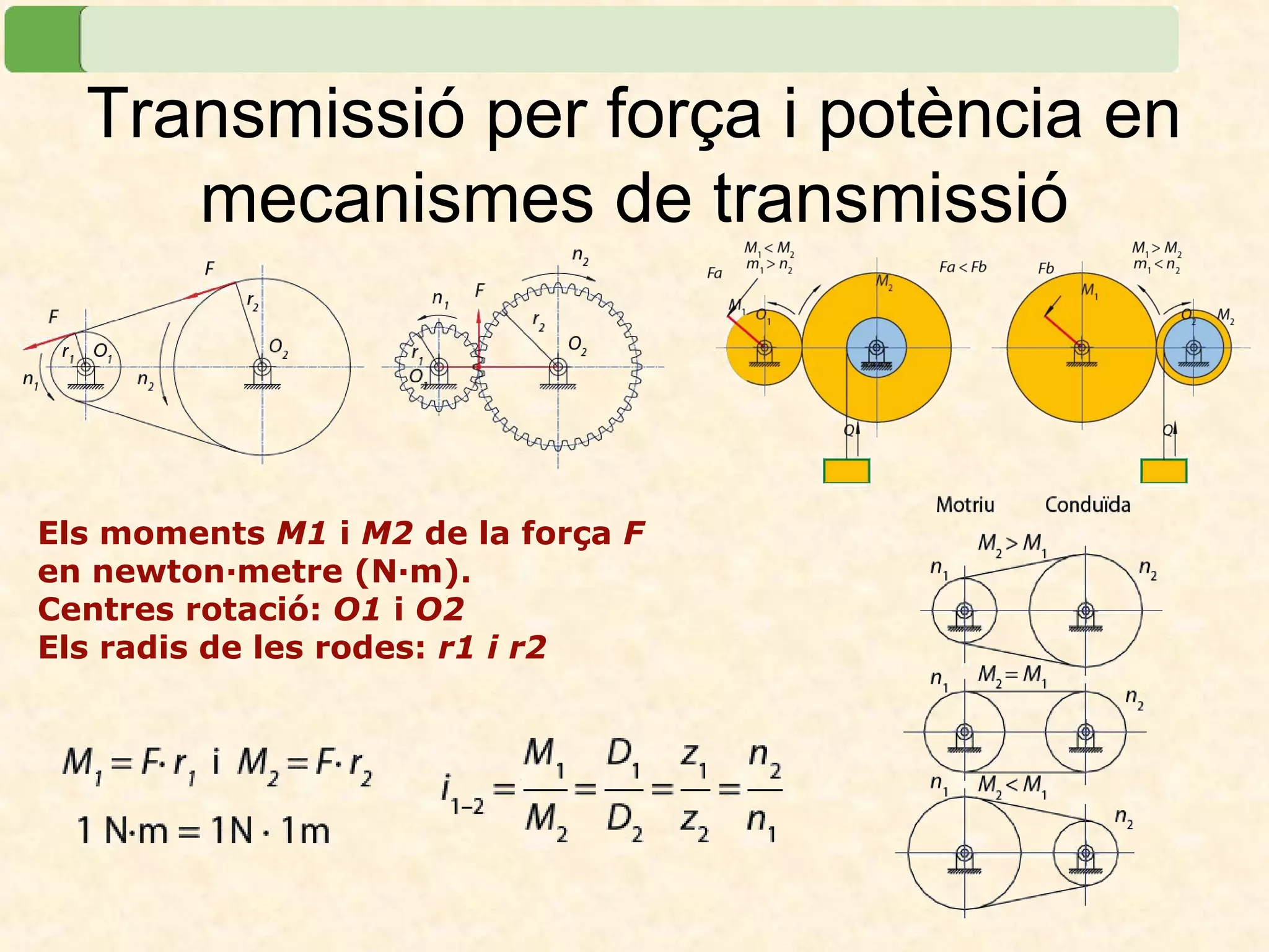 T3 mecanismes-de-transmissi-del-moviment | PDF