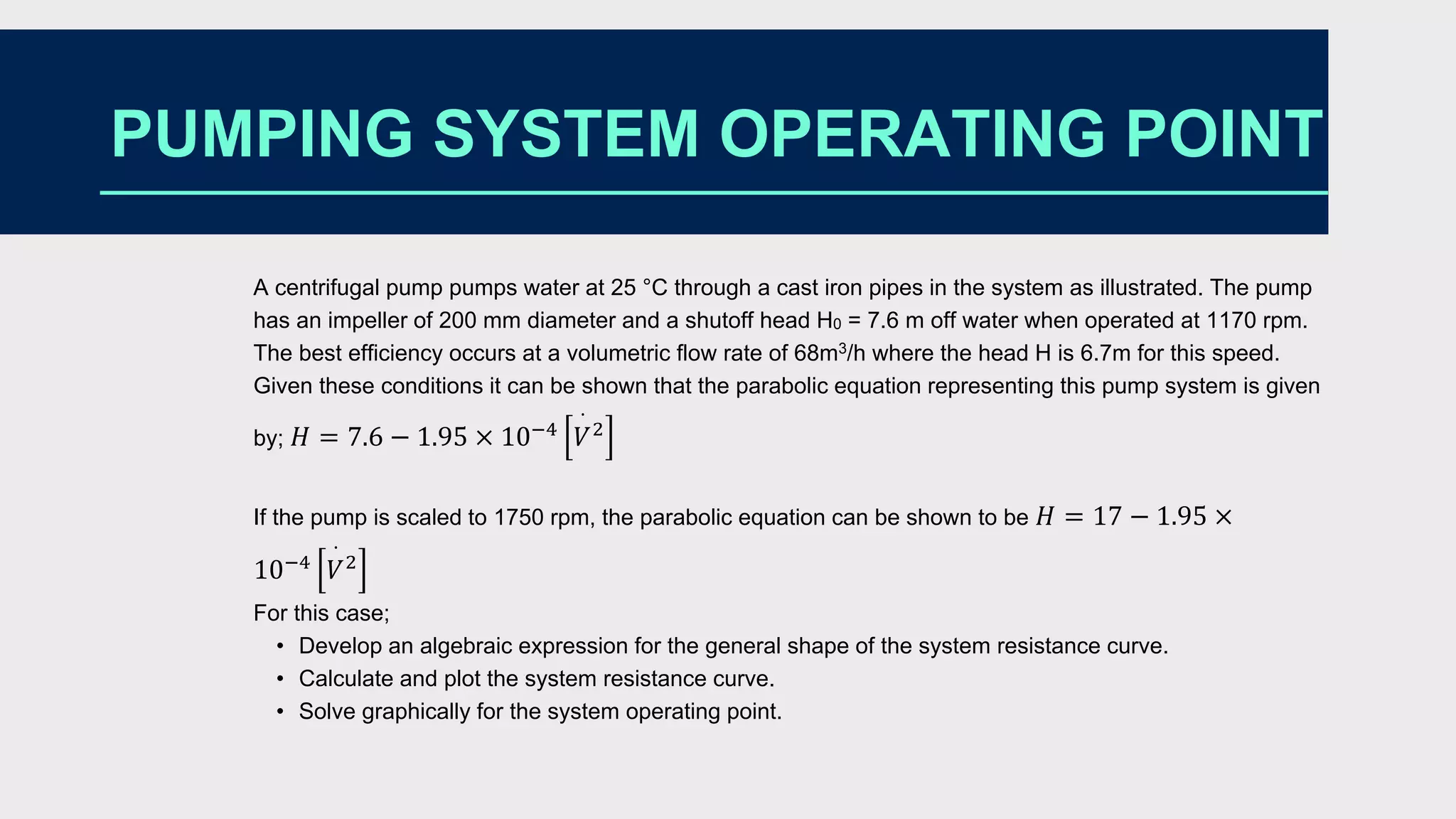 T3a - Finding the operating point of a pumping system 2023.pptx