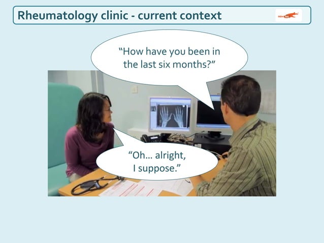 Remote Monitoring of Rheumatoid Arthritis using a Smartphone app | PPT