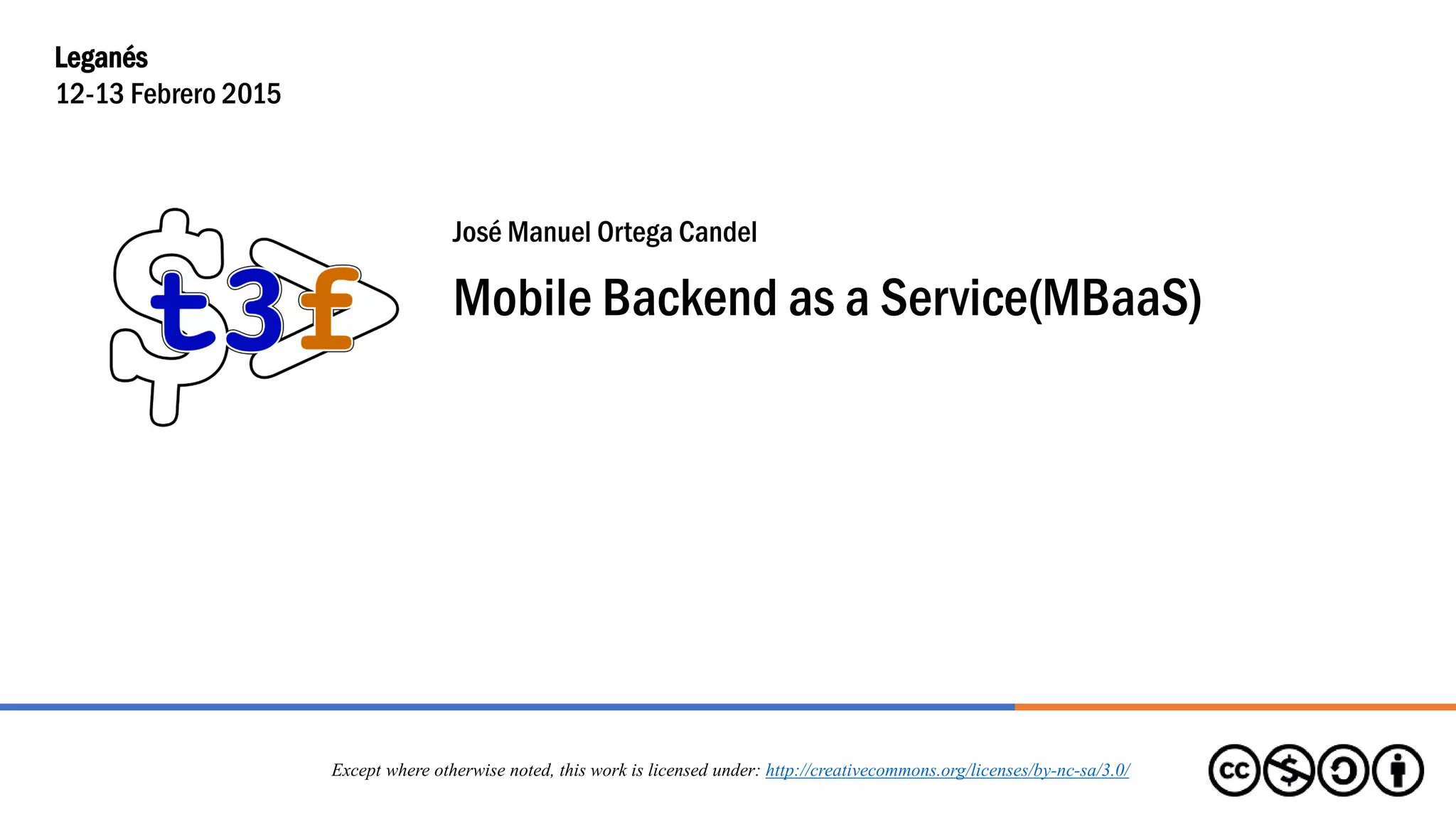 Mobile Backend as a Service(MBaaS) | PDF