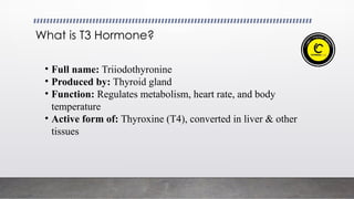 T3 Hormone and its role in bodybuilding.pptx