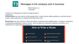 T3 how to write a memo.ppt