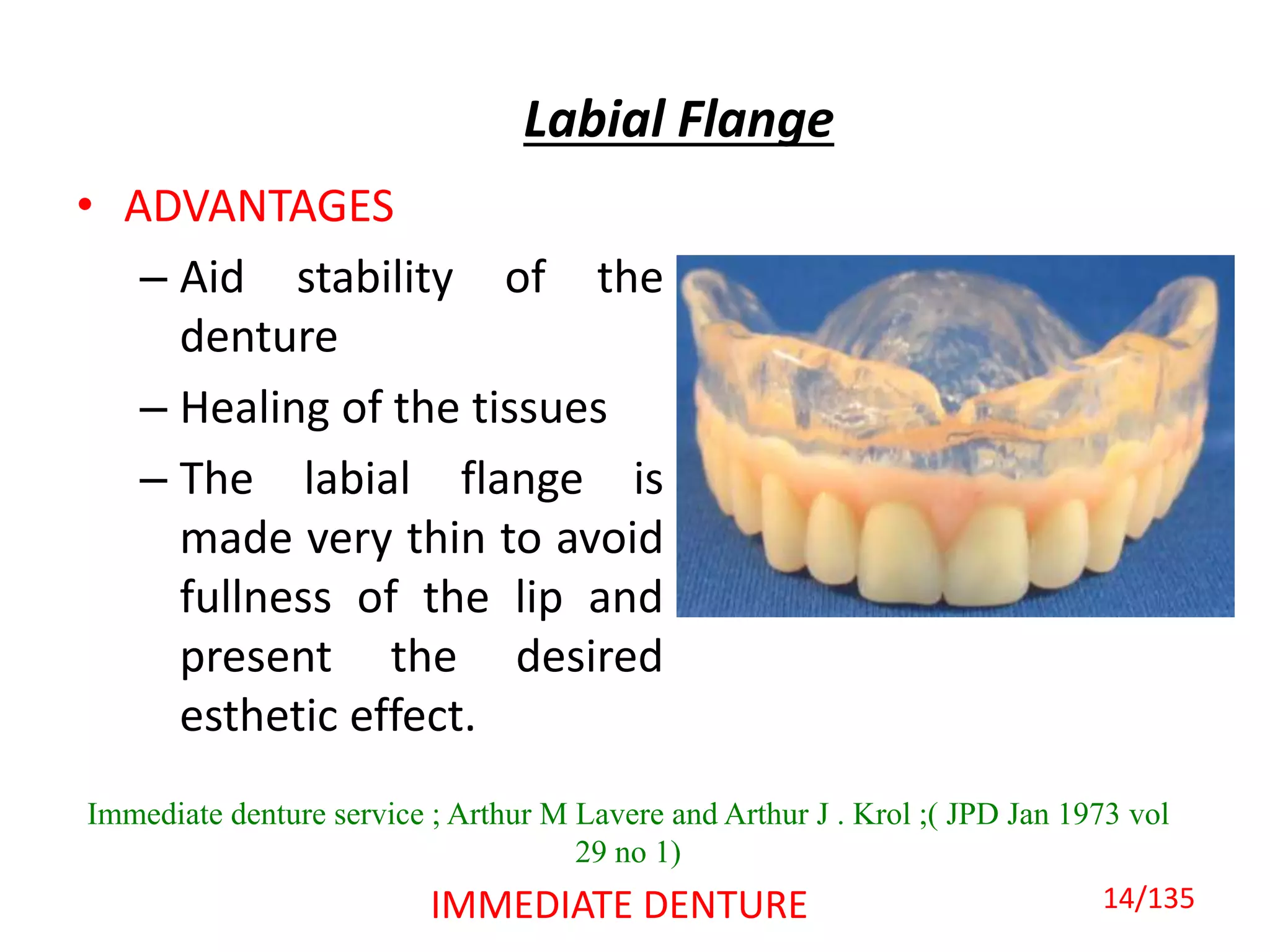 Immediate Denture | PPTX