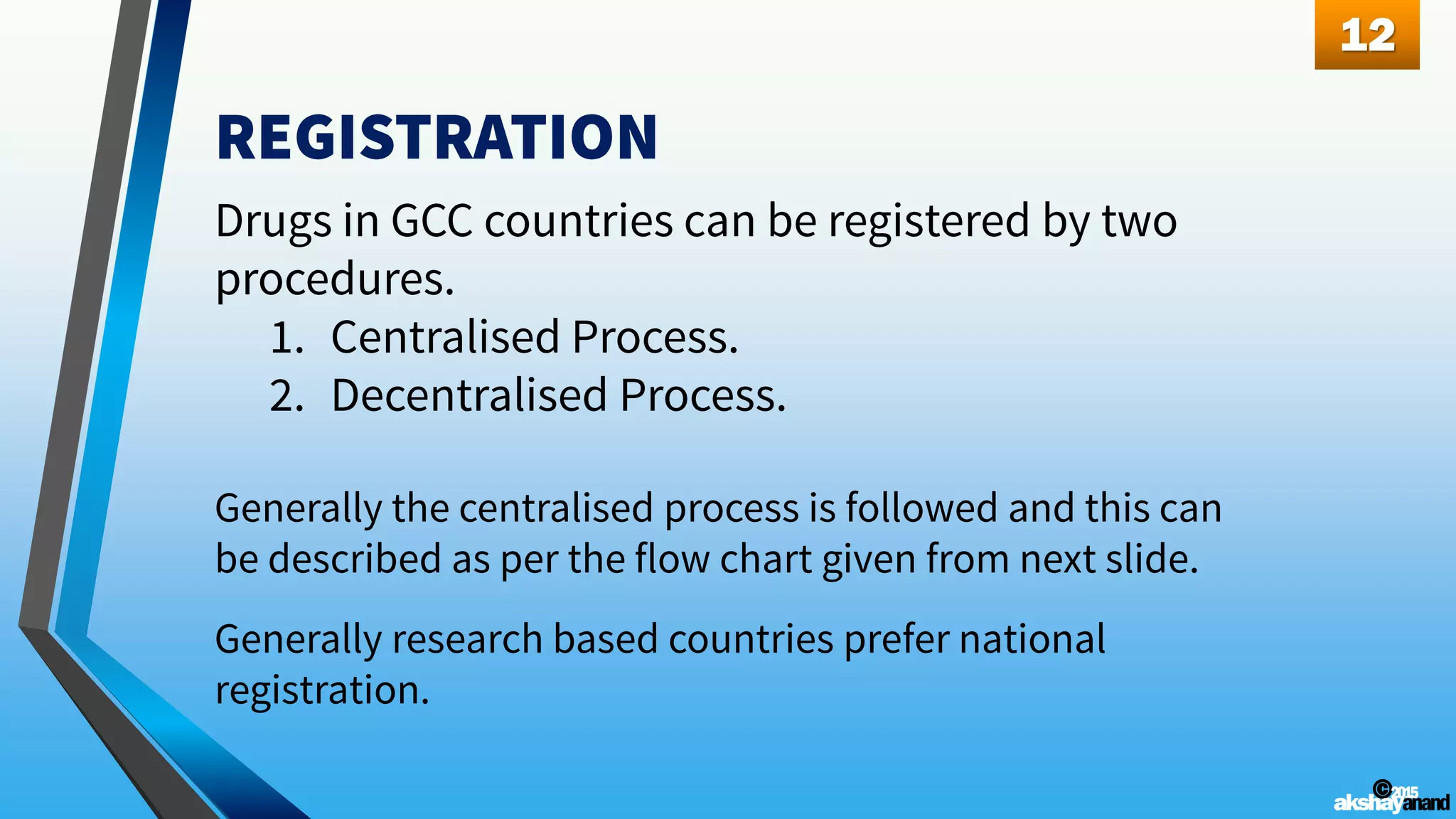 Drug Registration in GCC (Gulf Cooperation Council) - by Akshay Anand | PDF