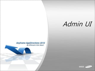Anyframe Enterprise JAVA Center-cut Framework | PDF