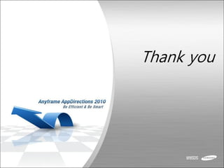 Anyframe Enterprise JAVA Center-cut Framework | PDF