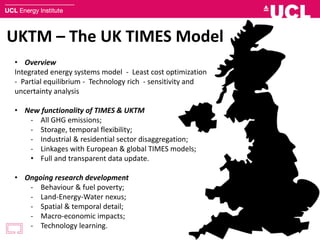 The New Modelling-Policy Interface: Developing a Fully Open Source UK ...
