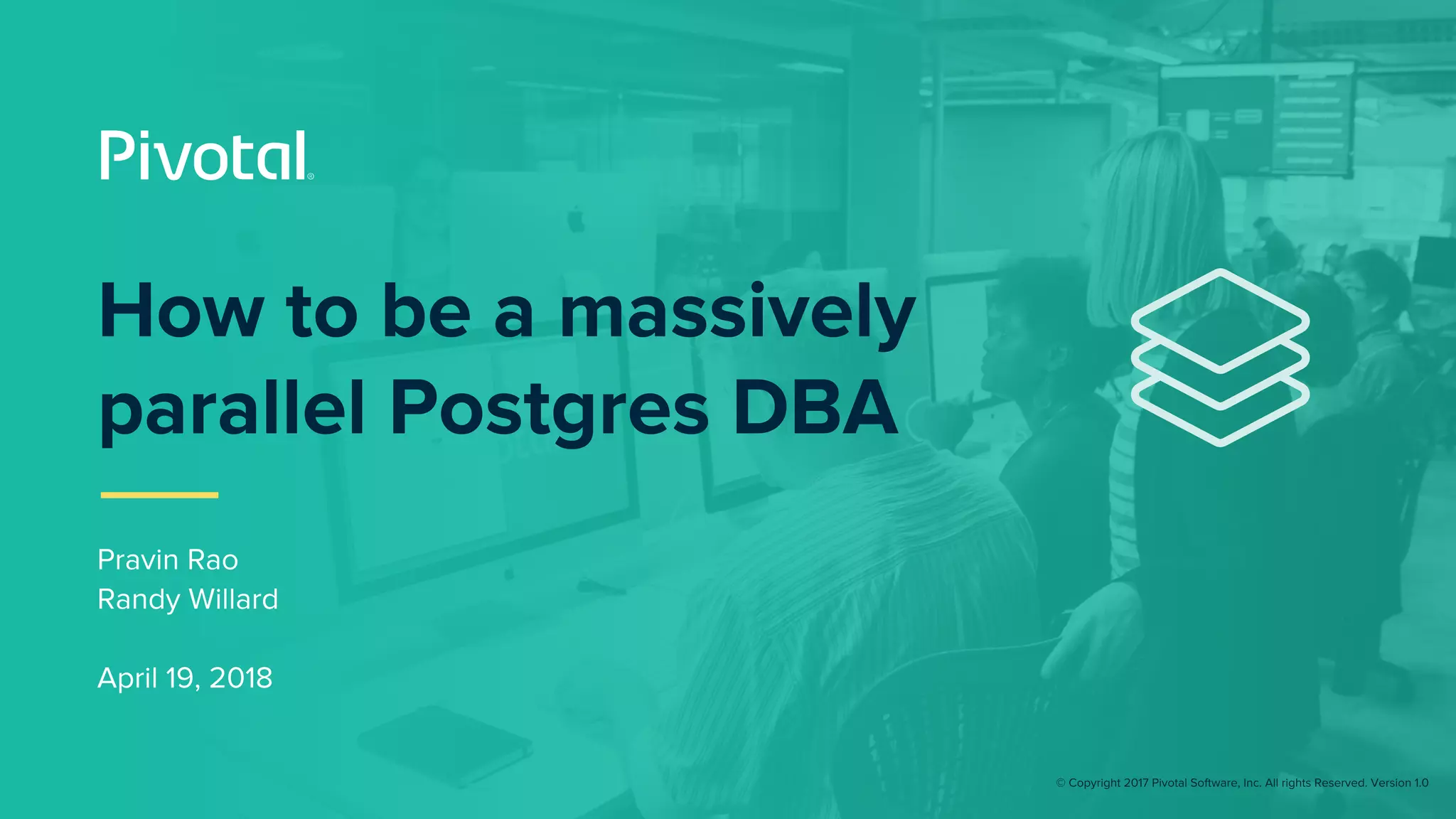 What It Means to be a Massively Parallel PostgreSQL DBA - Greenplum Summit 2018 | PPT | Free ...