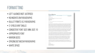 T4 - Cover Letter Peer Edits | PDF