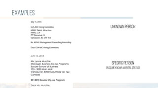 T4 - Cover Letter Peer Edits | PDF