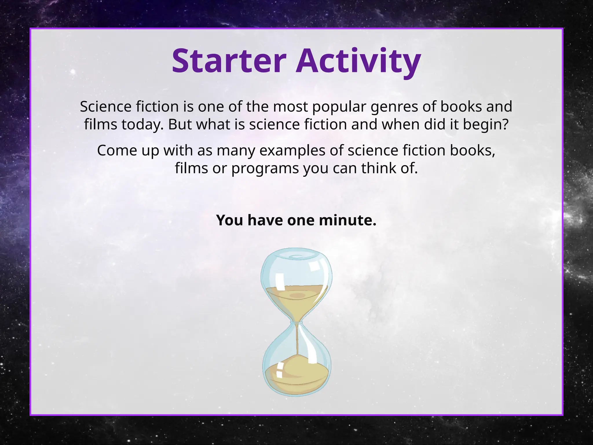 Galaxy An-Introduction-to-Science-Fiction PPT | PPT