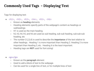 T430-01-Introduction to HTML.pptx | Web Design and HTML | Internet