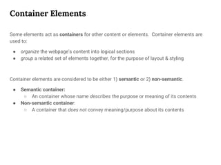 T430-01-Introduction to HTML.pptx | Web Design and HTML | Internet