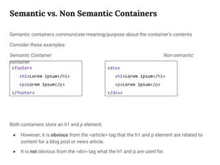T430-01-Introduction to HTML.pptx | Web Design and HTML | Internet