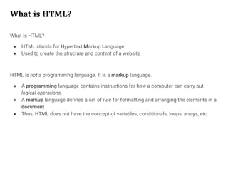 T430-01-Introduction to HTML.pptx | Web Design and HTML | Internet