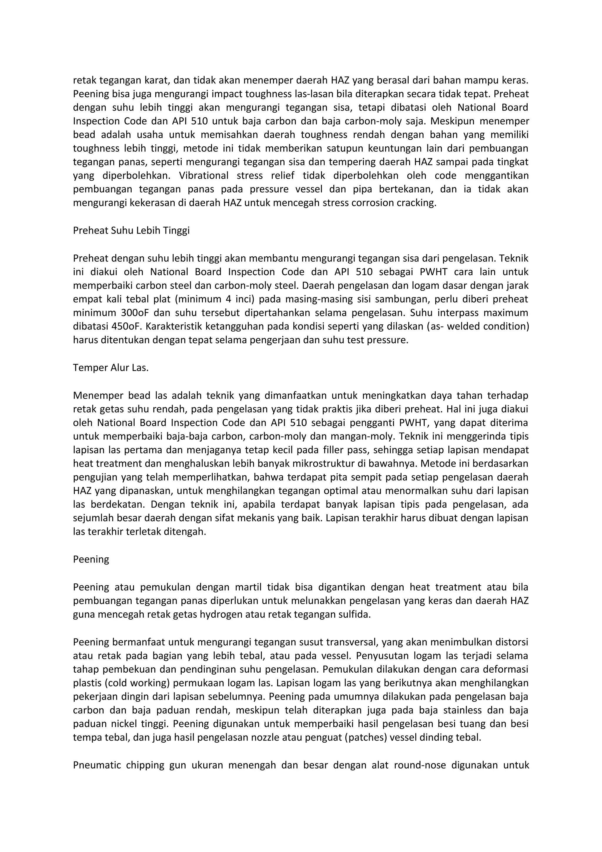 Dasar dasar proses pengelasan | DOC