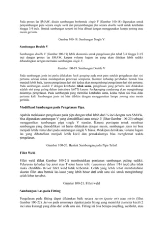 Dasar dasar proses pengelasan | DOC