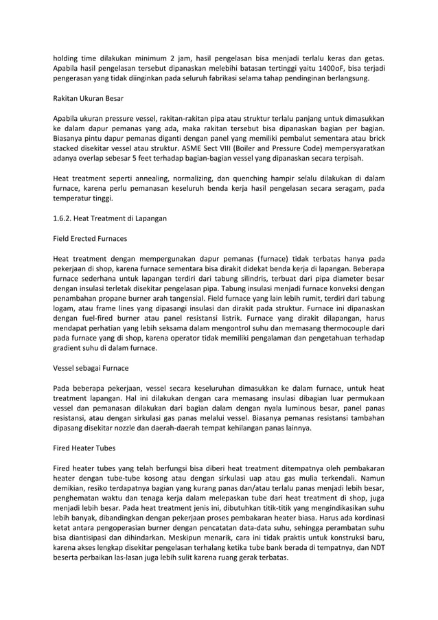 Dasar dasar proses pengelasan | DOC