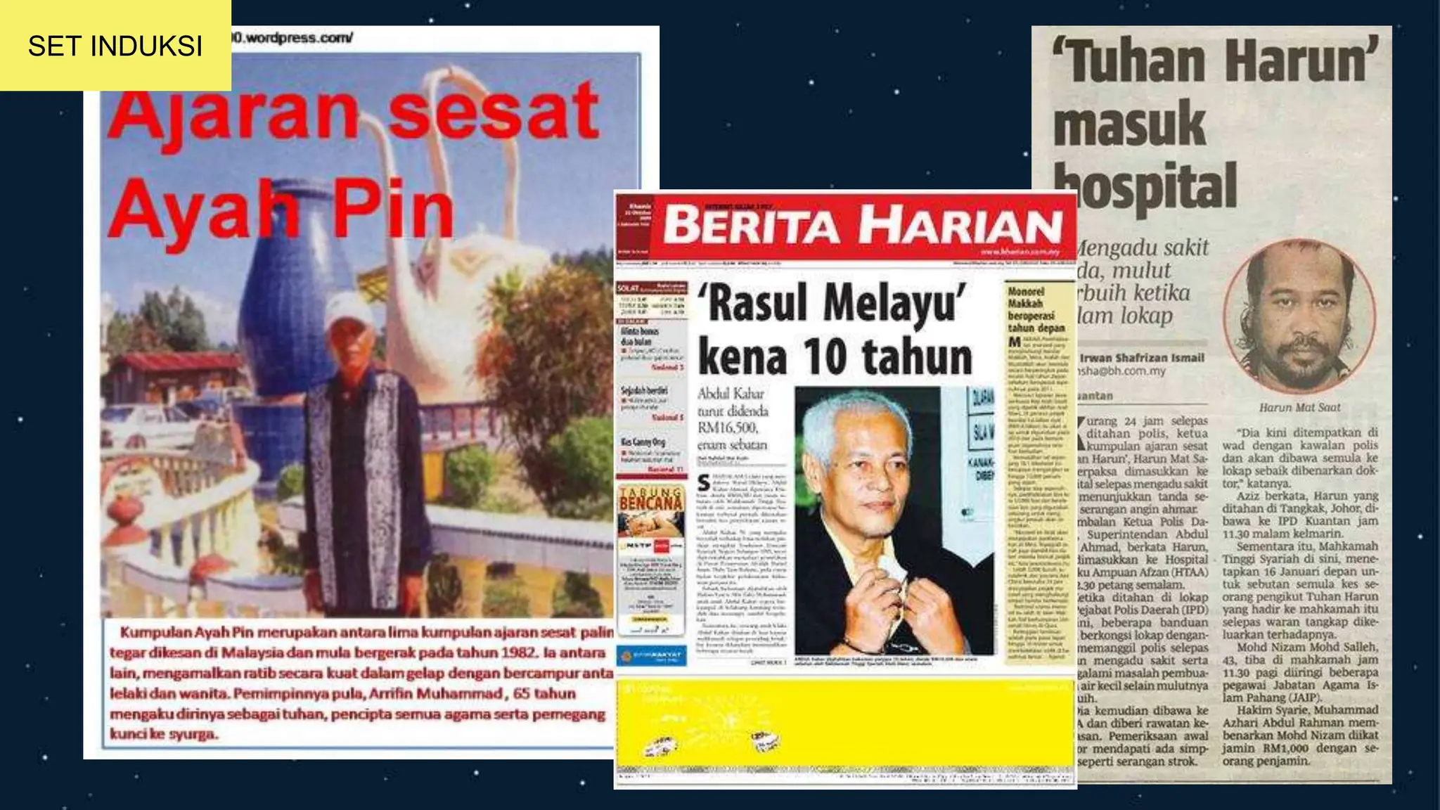 HINDARI AJARAN SESAT. Murid akan dapat menyatakan takrif ajaran sesat ...