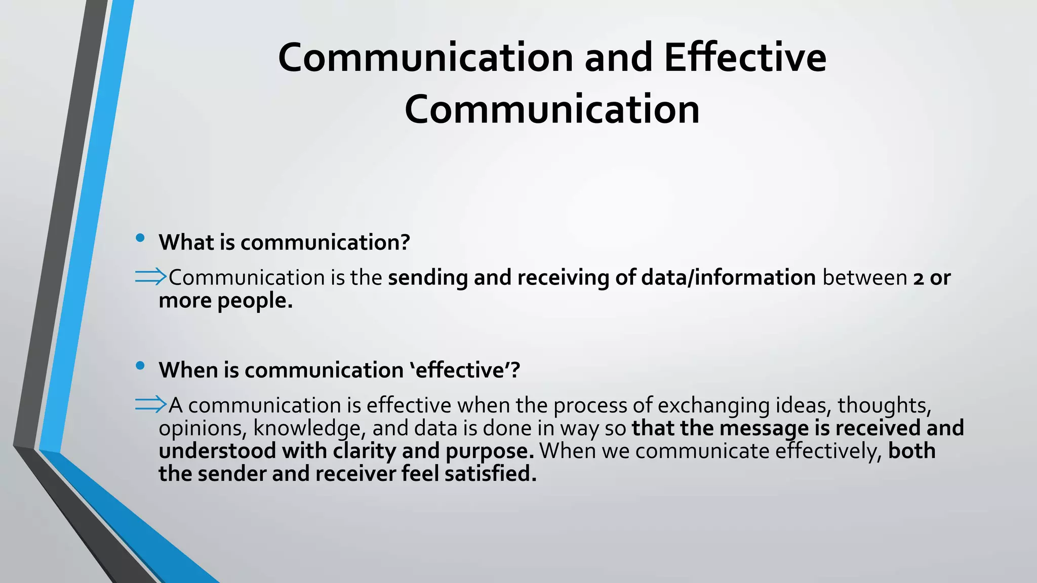 Role of EFFECTIVE COMMUNICATION IN SALES MANAGEMENT | PPTX