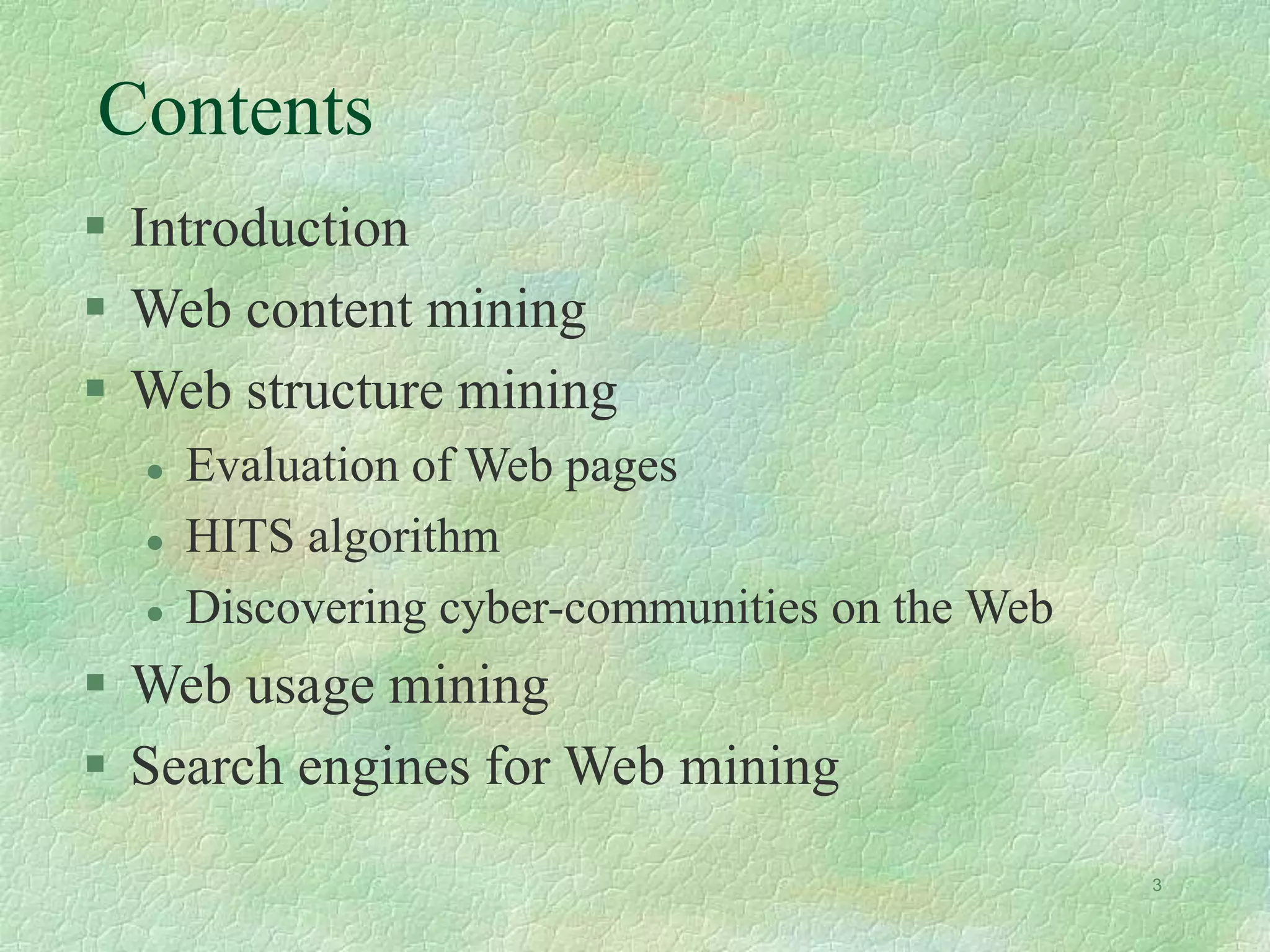 Web mining | PPT