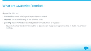 Leveraging JavaScript Promises and the Bulk API | PPT