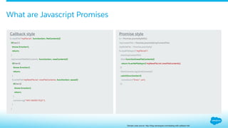 Leveraging JavaScript Promises and the Bulk API | PPT