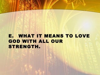 T4 loving god | PPT