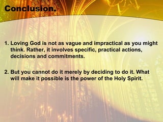 T4 loving god | PPT
